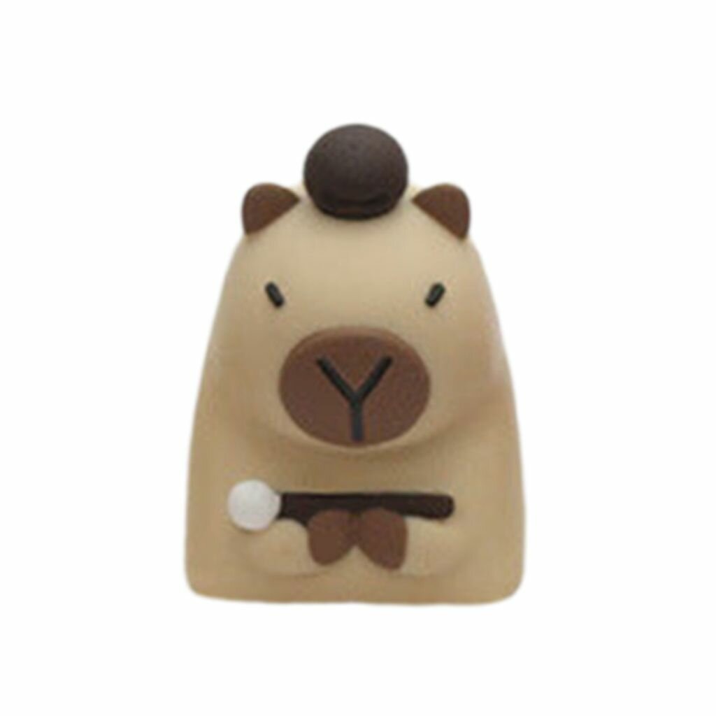 Персонализированные кейкапы Capibara Кейкапы из искусственной смолы Побег через свиные ворота