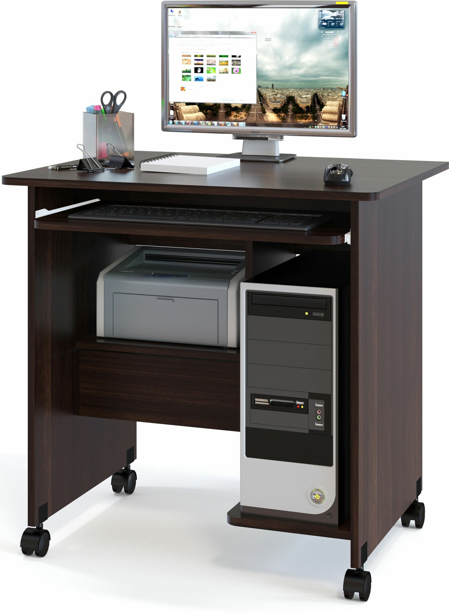 Стол для компьютера Сокол КСТ10.1В5 венге