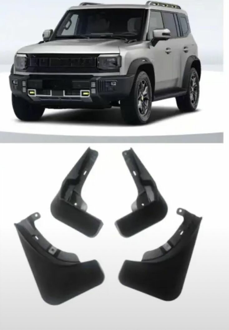 Брызговики Jetour Traveler / Джетур Тревелер 2023-2024 г. в