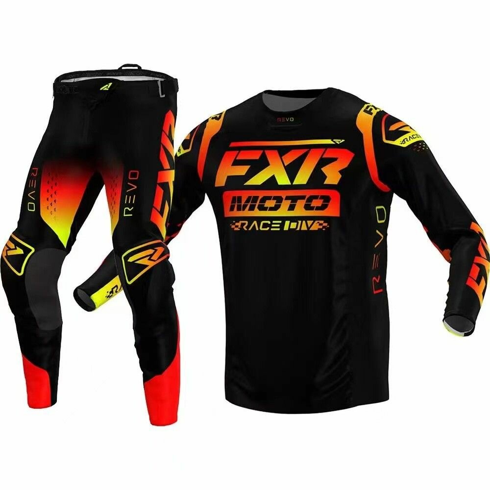 Новый 2023 FX гоночный костюм мотокросс Джерси и штаны MX ATV Dirt Bike Gear Set мотоциклетная одежда mtb enduro