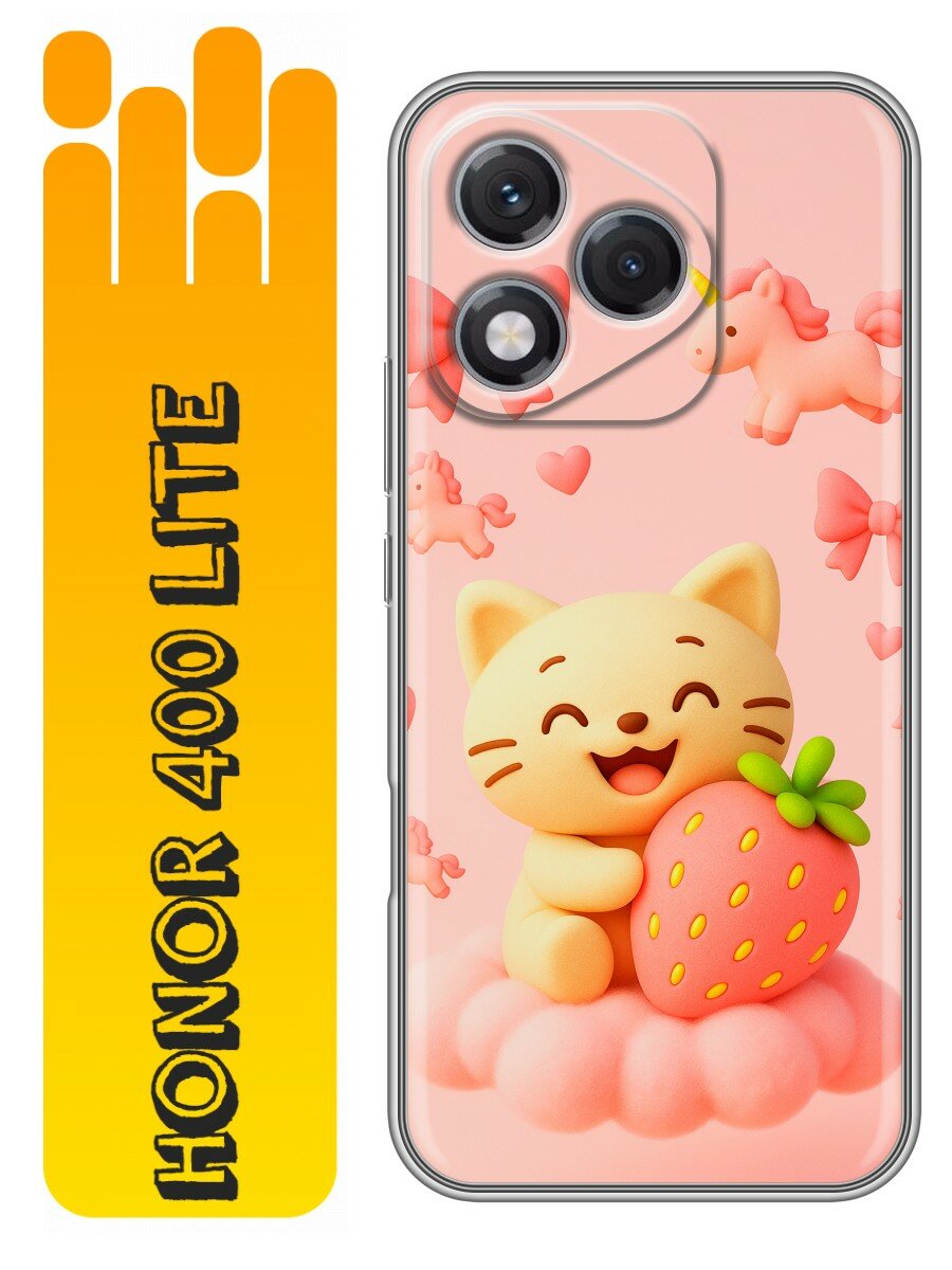 Чехол для Honor 400 Lite с принтом для девочек (Хонор 400 Лайт)
