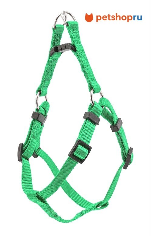 Yami Yami амуниция Шлейка Сити XL салатовая 25мм, ОШ 84-90см, ОГ 88-100см