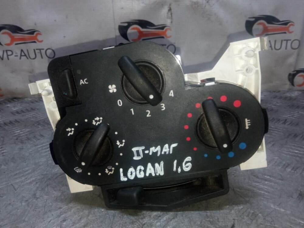 Блок управления отопителем Renault Logan 1 2005-14