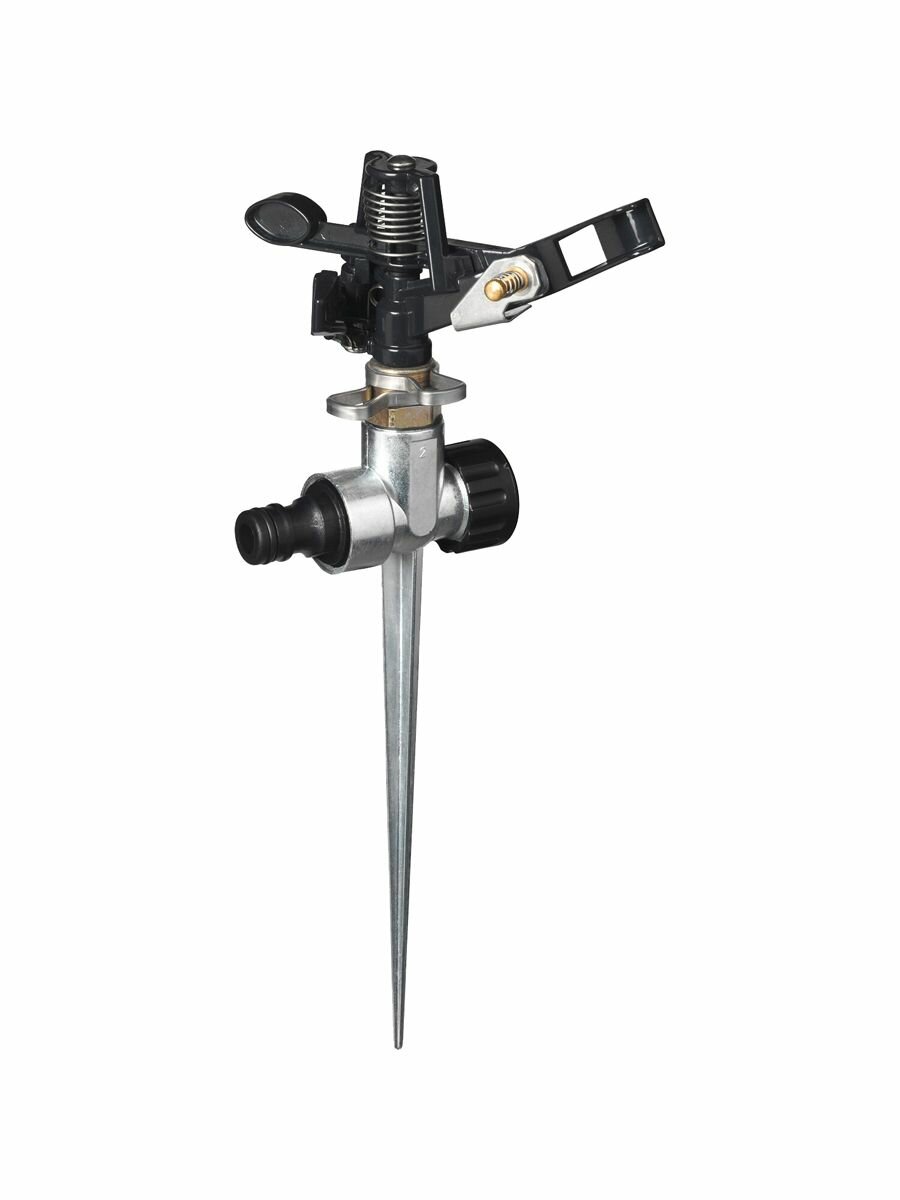 Дождеватель разбрызгиватель импульсный металлический Elitech Garden SP 001IM