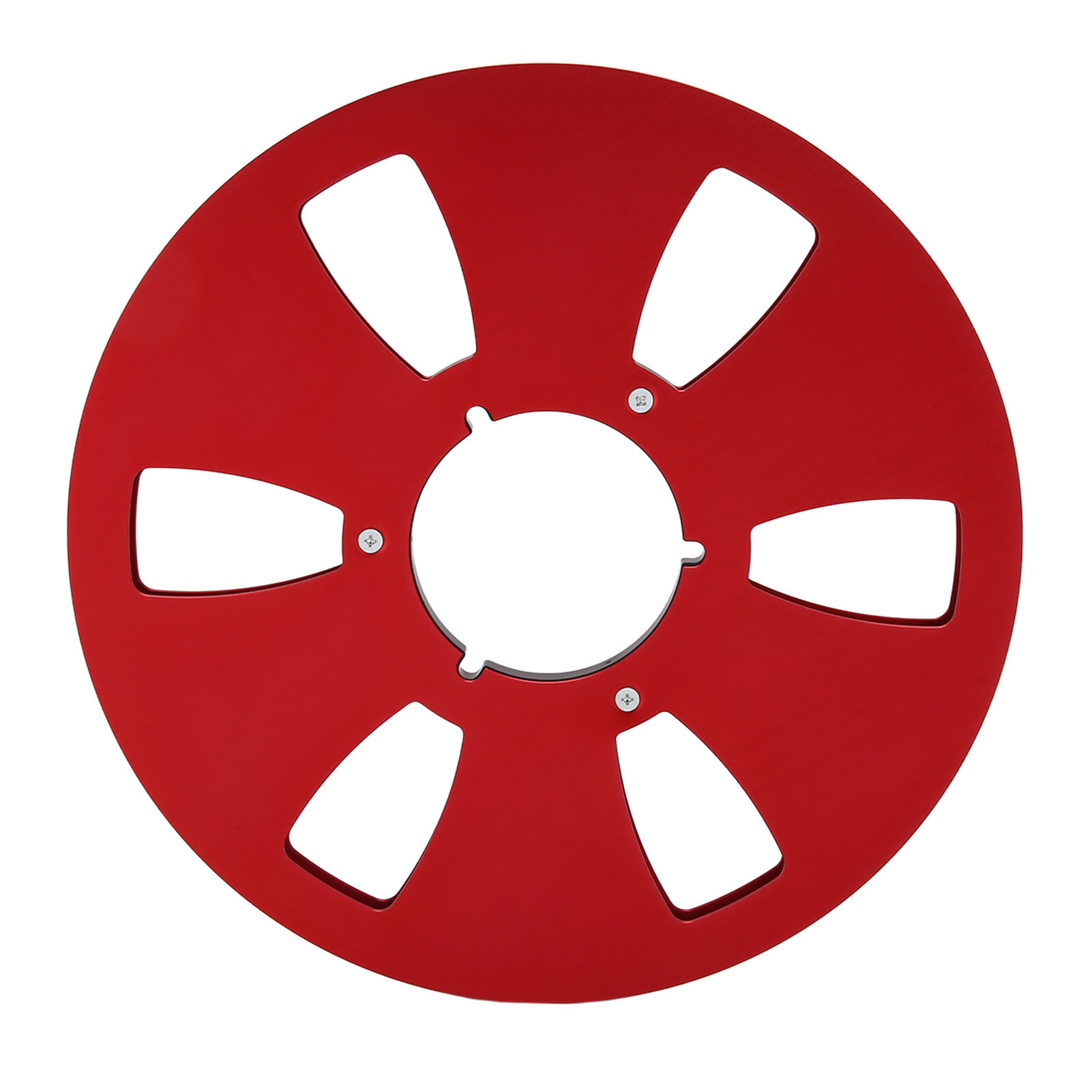 1/4 10 -дюймового пустой ленточной катушки алюминиевый сплав 6 отверстие универсальное открывающаяся машина часть звуковая лента катушка Red Red Red