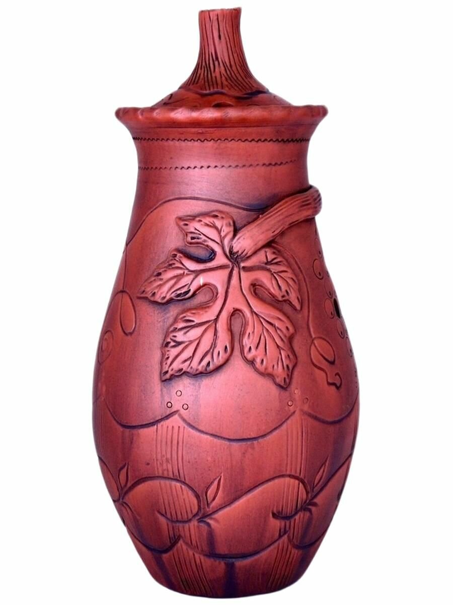 Емкость для лука, чеснока, Лук Виноград малый, глина, керамика, ручная работа