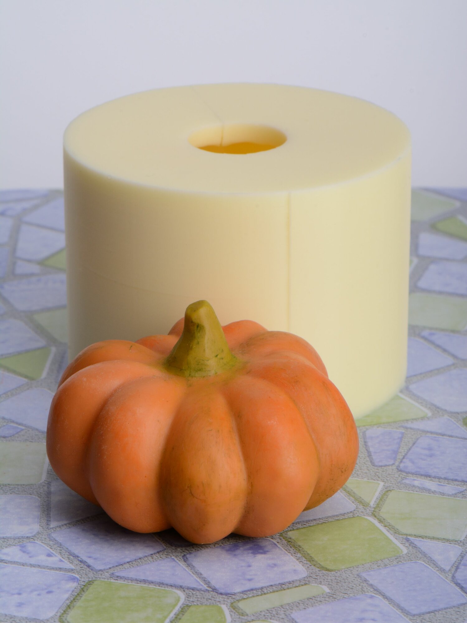 Форма силиконовая "Тыква Мини Джек" для мыла