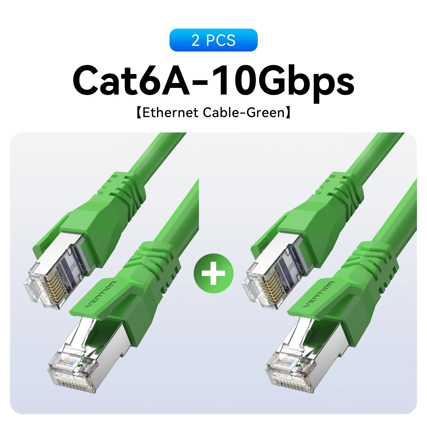 Vention Cat6A Ethernet кабель 10 Гбит/с