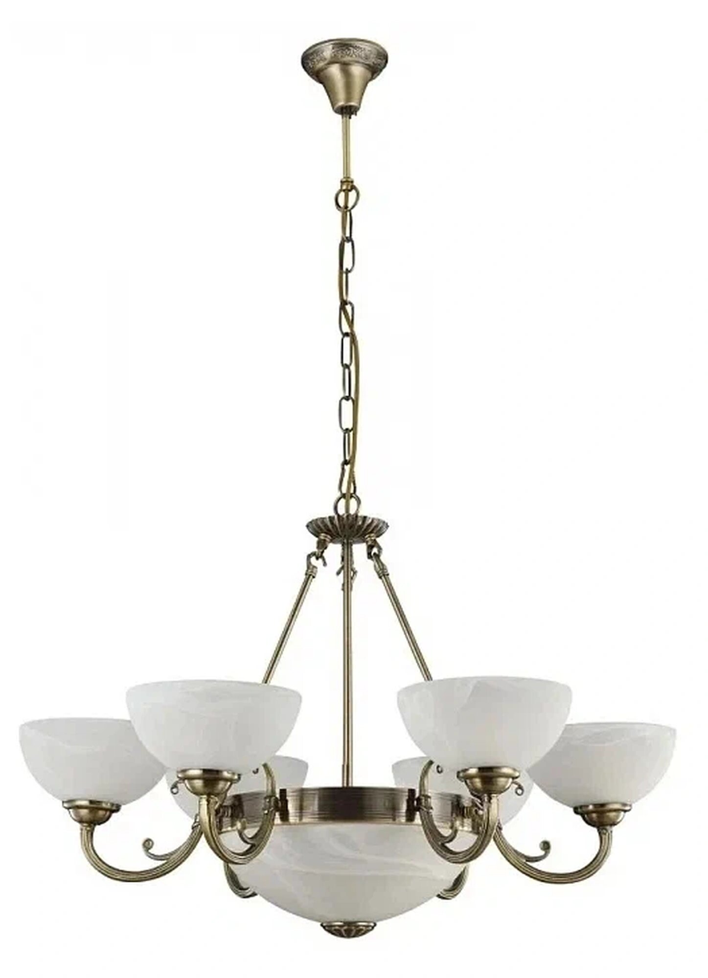 Светильник Freya Herbert FR2012-PL-09-BZ, 6 ламп, мощность 540Вт, IP20