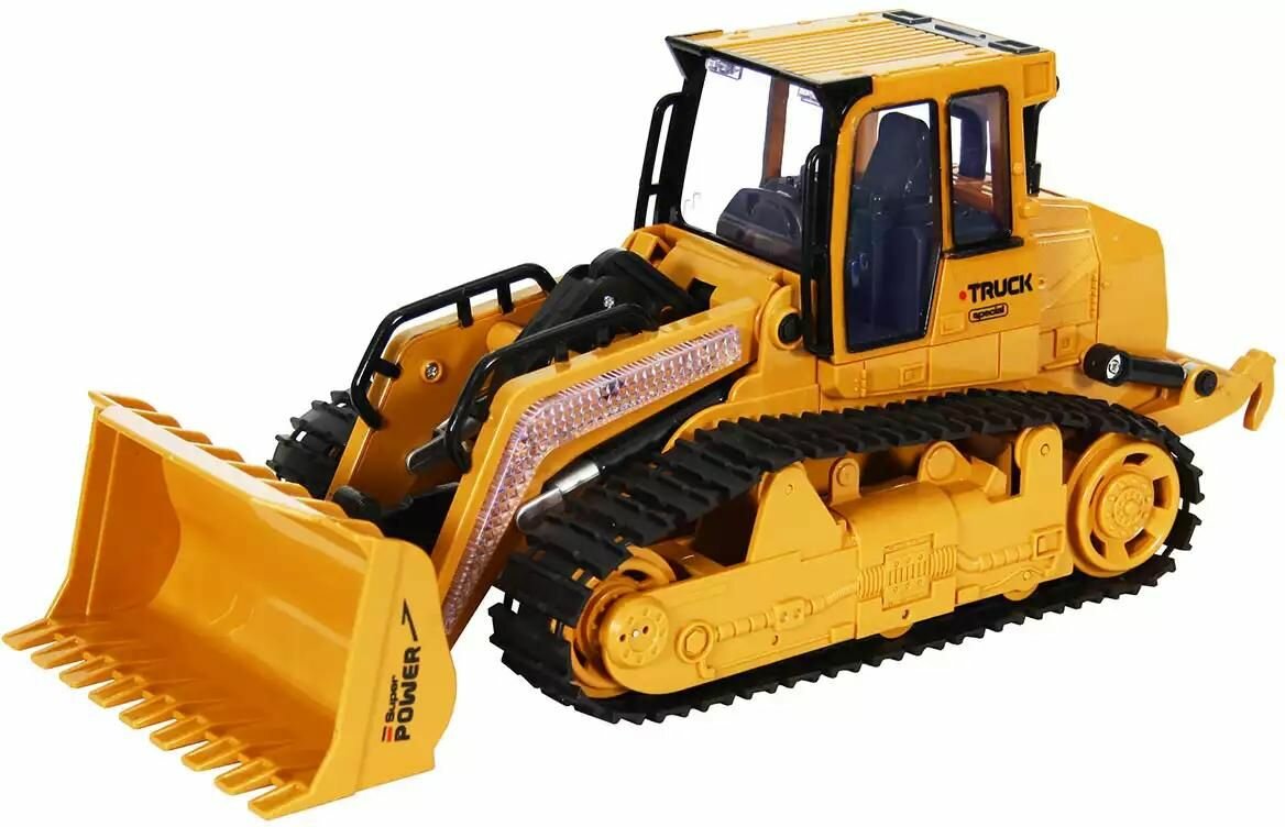 Спецтехника радиоуправляемая MX трактор бульдозер, аккумулятор