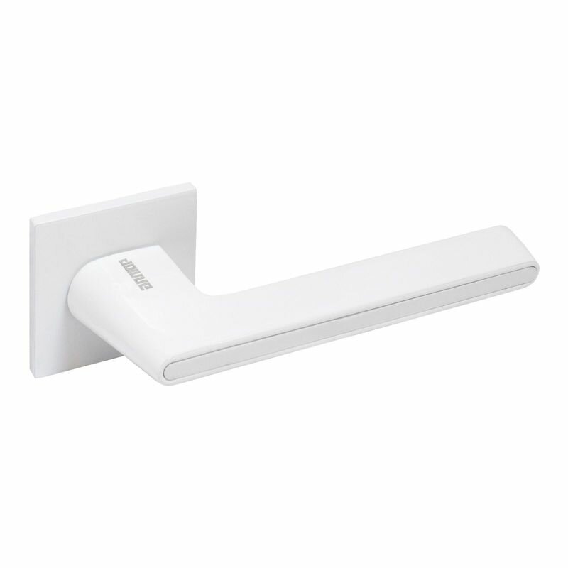 Комплект ручек Аллюр Адель W/W, белый матовый