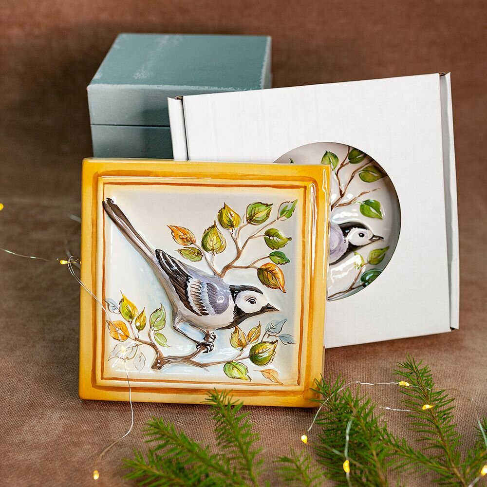 Трясогузка декоративная плитка