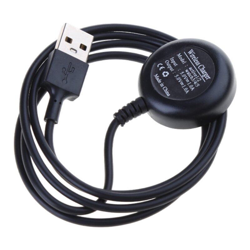 Зарядное устройство Адаптер Питания для Galaxy Watch 3 Кабель Для Зарядки Часов Док-станция Кронштейн Для Крепления Смарт-часов Держатель Для Зарядки