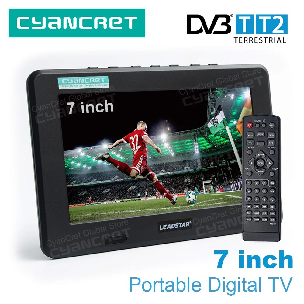 LEADSTAR D7 7-дюймовый портативный телевизор
