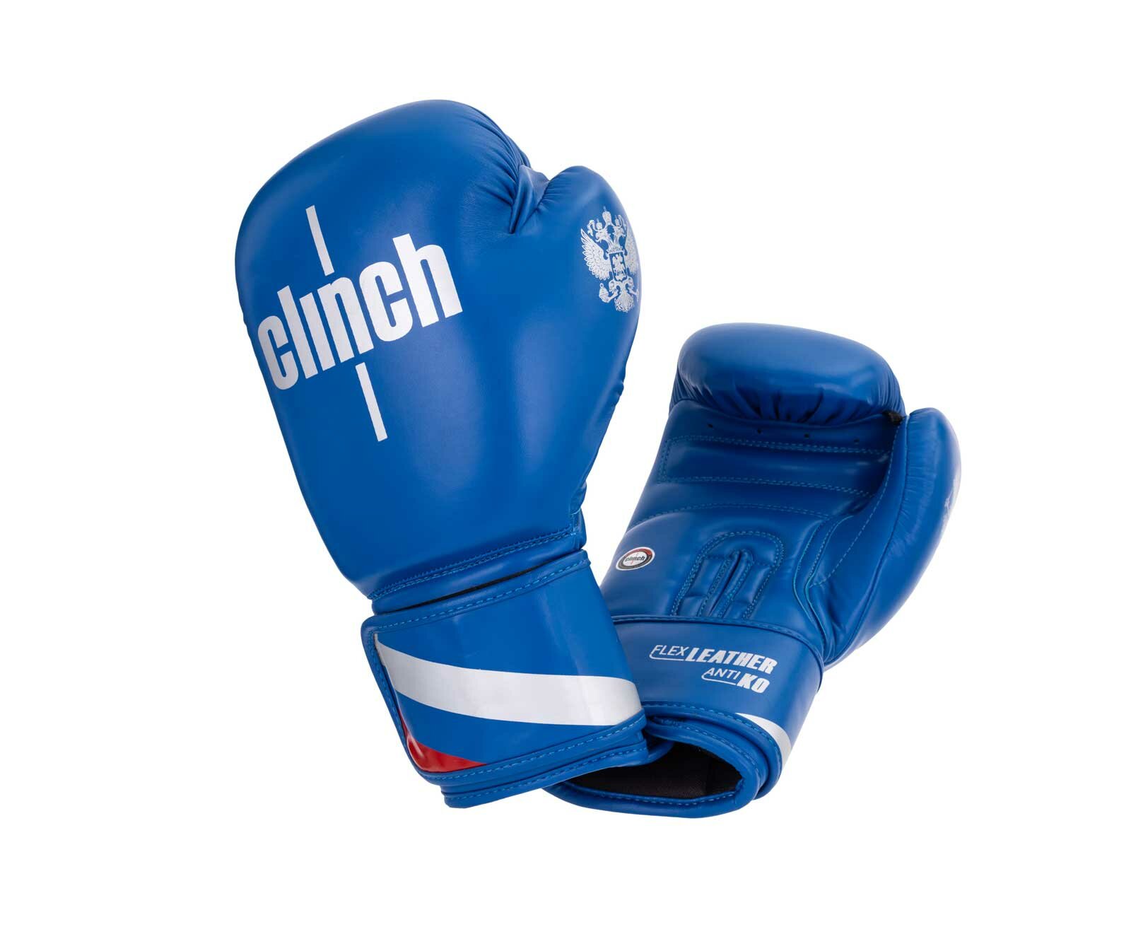 Перчатки боксерские Clinch Olimp синие (вес 10 унций)