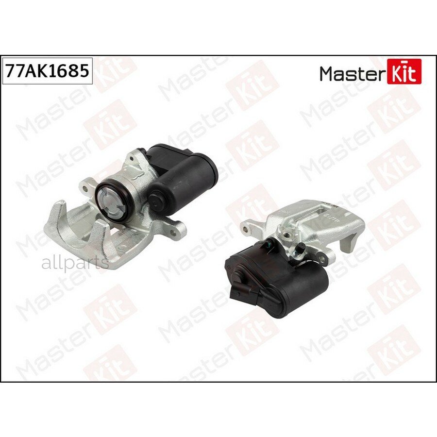 MASTERKIT 77AK1685 Тормозной суппорт зад. прав. Audi Q3 (8UB, 8UG) 2011 - 2018, Volkswagen TIGUAN (5N_) 2007 -