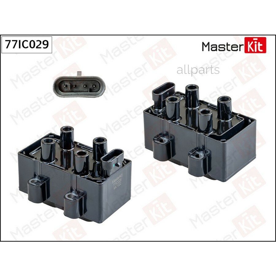 MASTERKIT 77IC029 Катушка зажигания renault logan 1.4 1.6