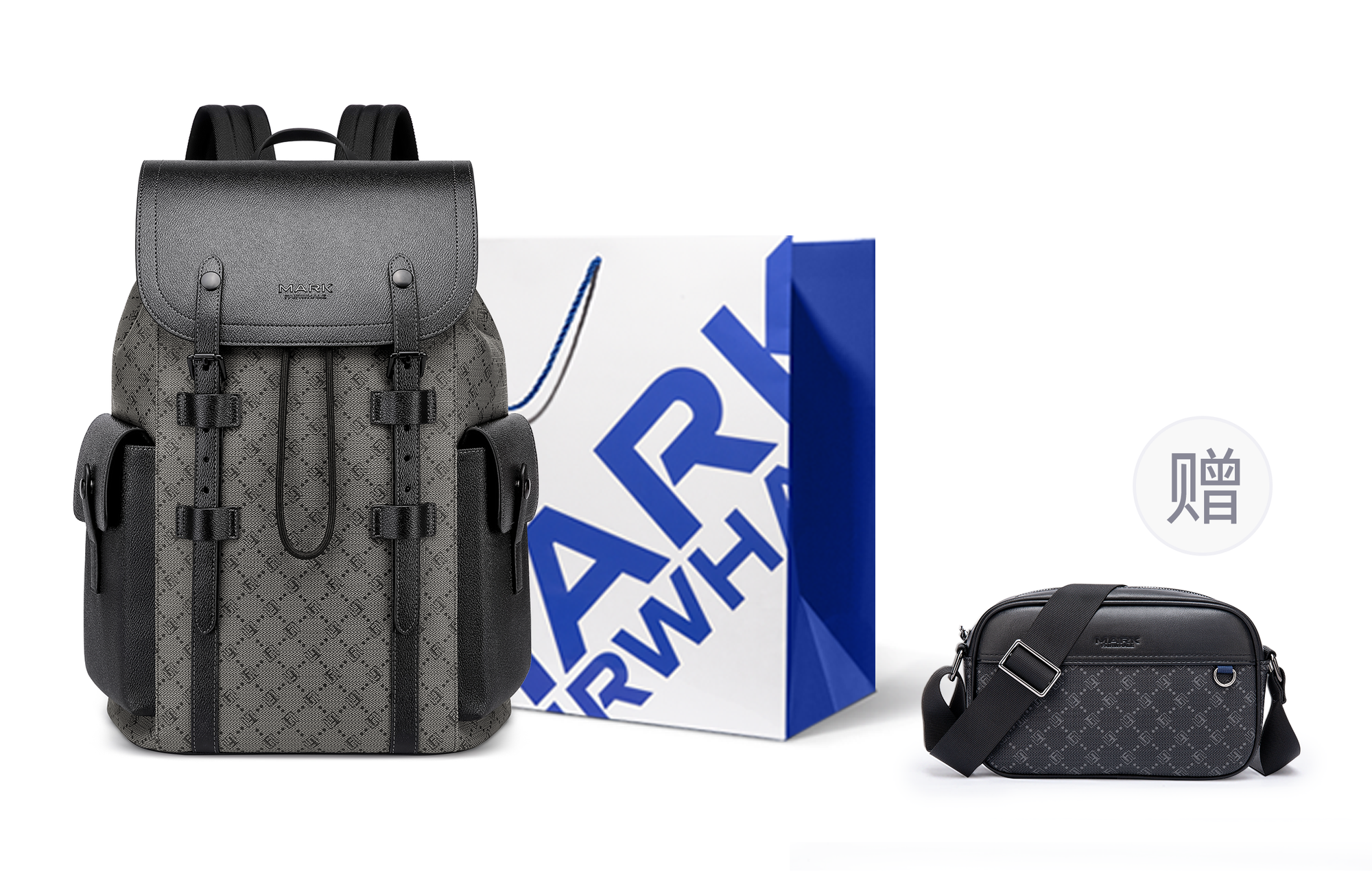 Рюкзак унисекс FAIRWHALE PVC многоцветный, coffee+9025 shoulder bag (shopping bag), размер: S EU