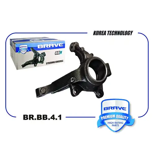 BRAVE BR. BB.4.1 (BRBB41_BR8) кулак поворотный пер. лев. Renault (Рено) logan I largus dacia logan