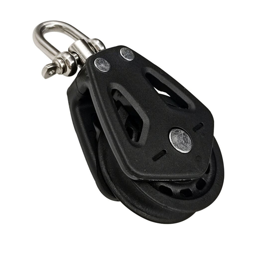 Нейлоновый Морской Блок Шкивов с Поворотом на 360 Градусов, Шкив Парусников, Каяки, Шкив для Каяков, Парусный Спорт и Уличное Спортивное Оборудование