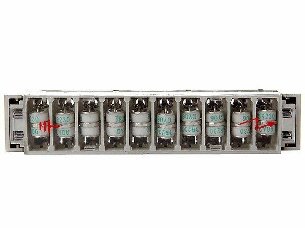 Грозозащита,10-парный магазин защиты от перенапряжения, с разрядниками SINELLS SEV230