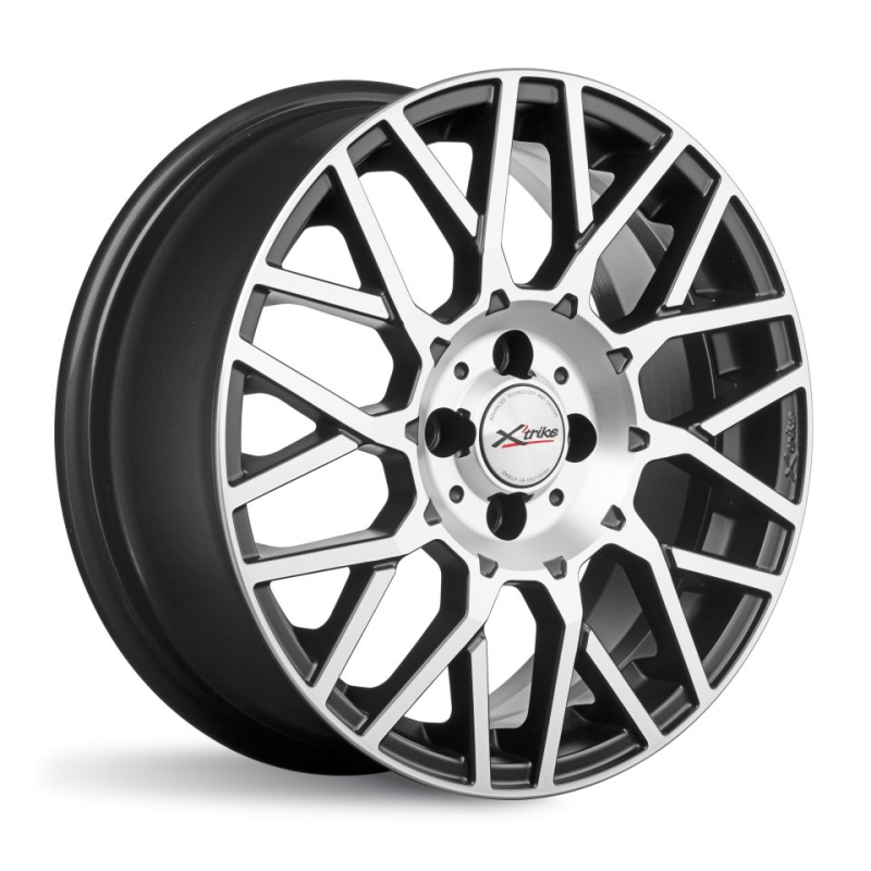 Диск колесный Xtrike X-125 6,5x16 4x100 Dia60.1 ET48 цвет BKM/FP