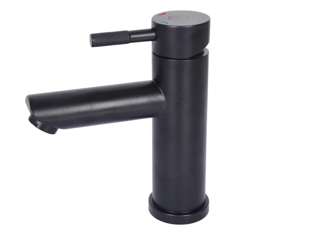 Смеситель для раковины ARGOtech Solid черный однорычажный (35-04 SOLID black)