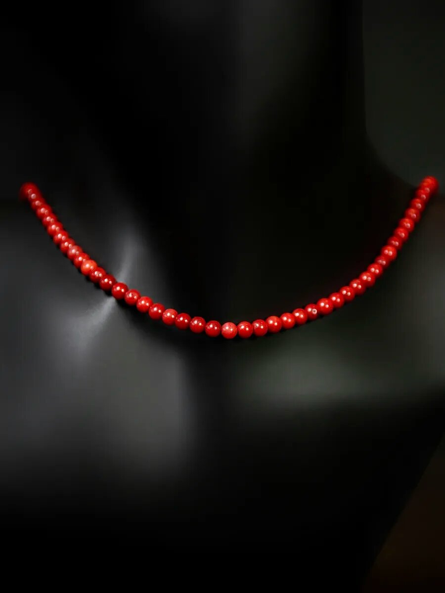 Чокер, коралл