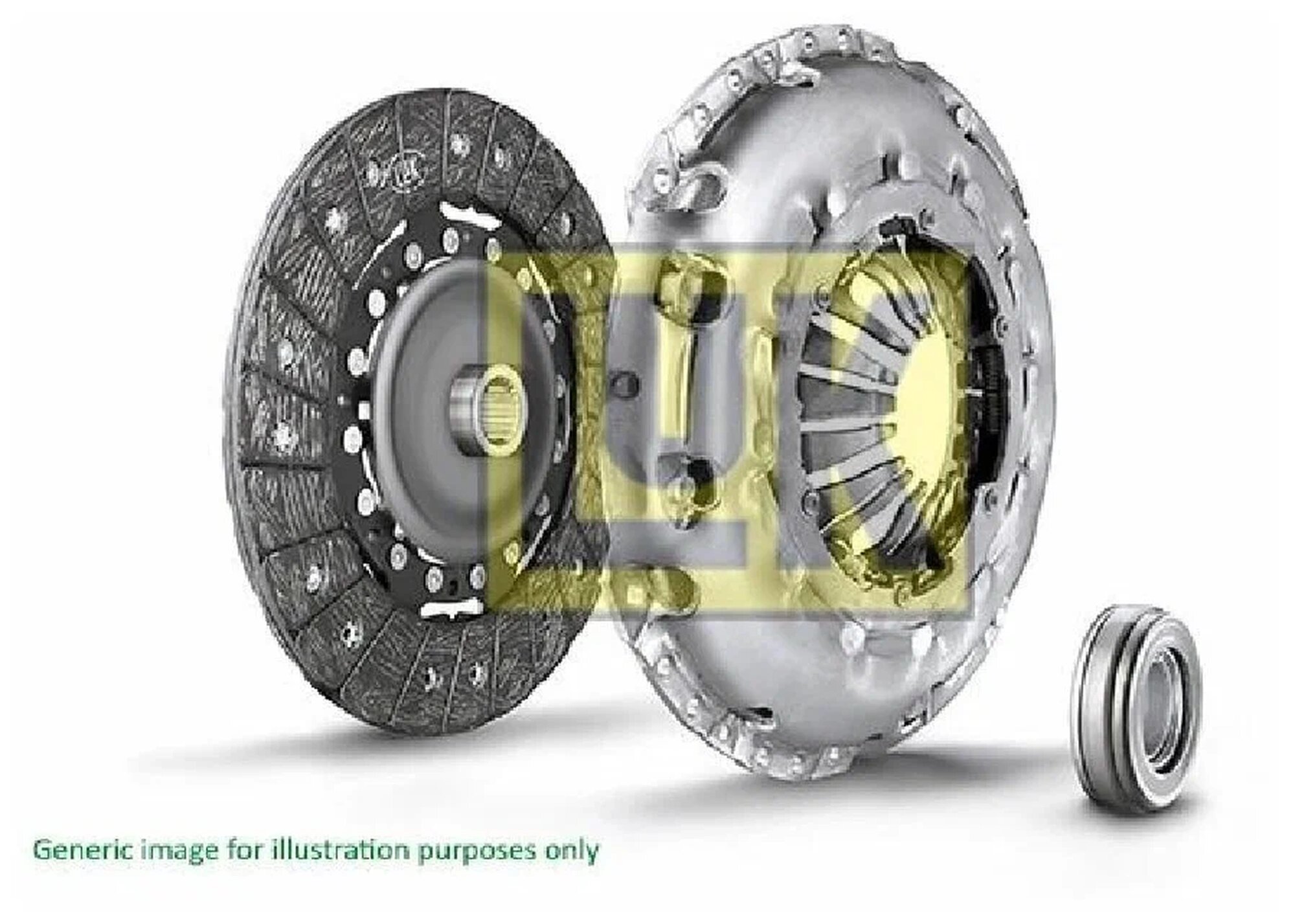 Сцепление LUK 620316900, в сборе, для легковых авто, диаметр 200мм