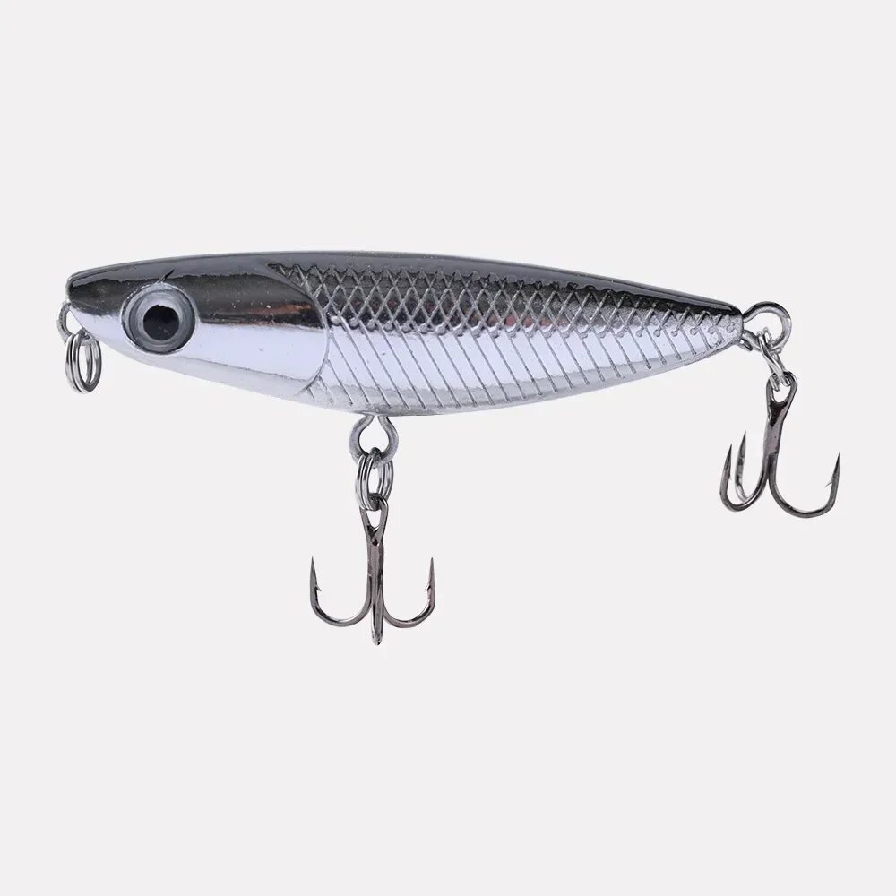 Мини-карандашные воблеры Lushazer 4,5 см 1,9 г Серый, D