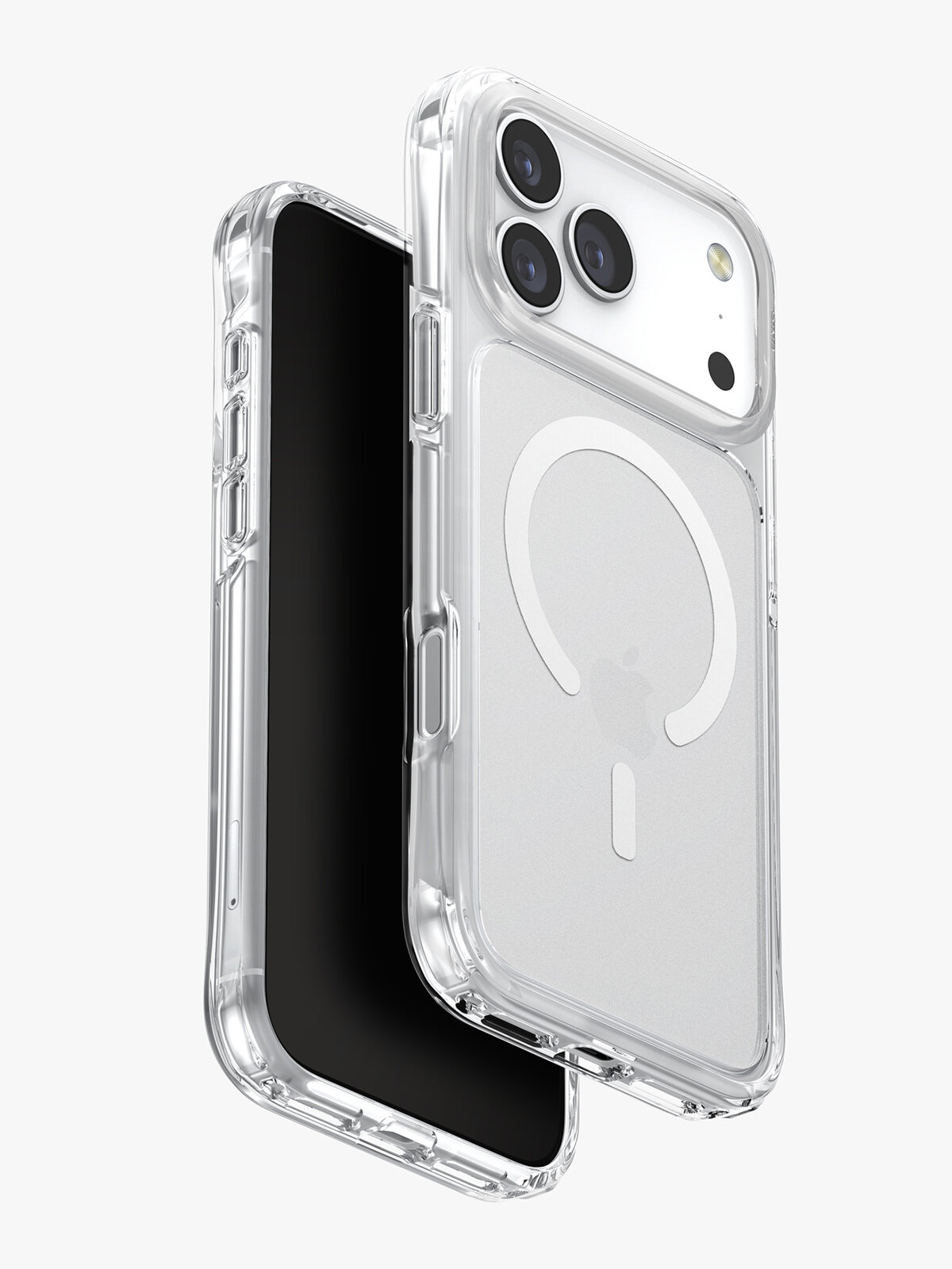 Чехол Uniq на iPhone 17 Pro Max, Lifepro Xtreme AF с защитой углов AirLite, с магнитами MagSafe, белый