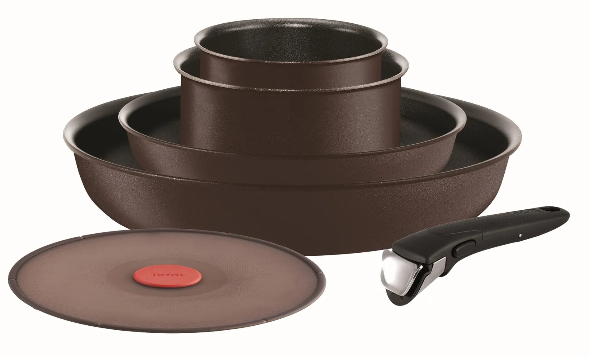 Набор посуды Tefal Ingenio Chef L6559902 6 пр. 6 пр, коричневый