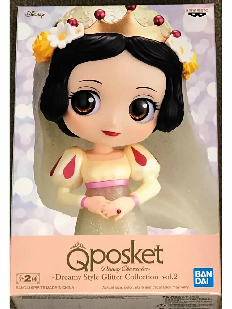 Q Posket Disney Characters Dreamy Style Snow White / Свадебное Платье Принцессы Диснея С Карманом, Специальное Издание