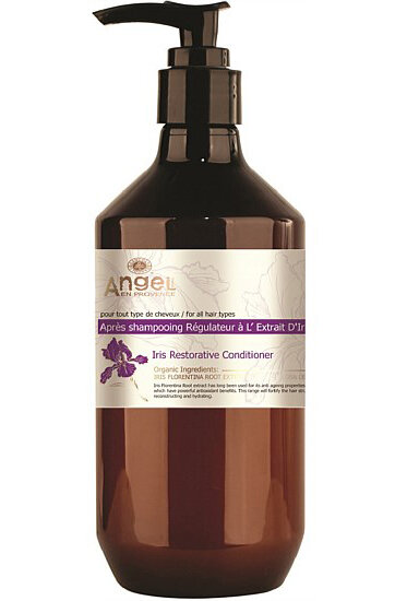 Angel Provence Укрепляющий кондиционер для ослабленных волос с экстрактом ириса Iris Restorative Conditioner, 400 мл