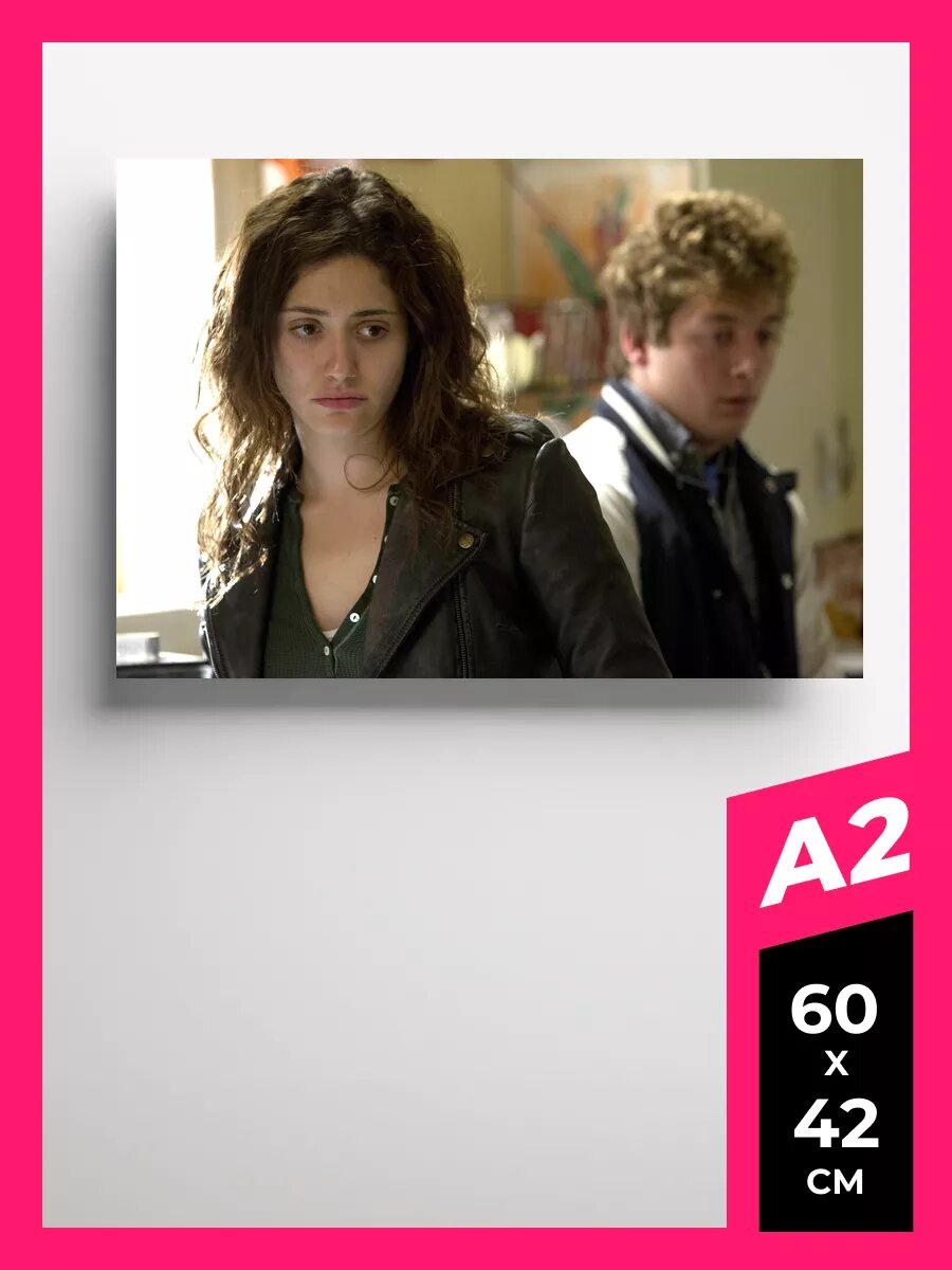 Постер Бесстыжие плакат Shameless А1, А2, А3, 50х70 31, матовая фотобумага премиум качества