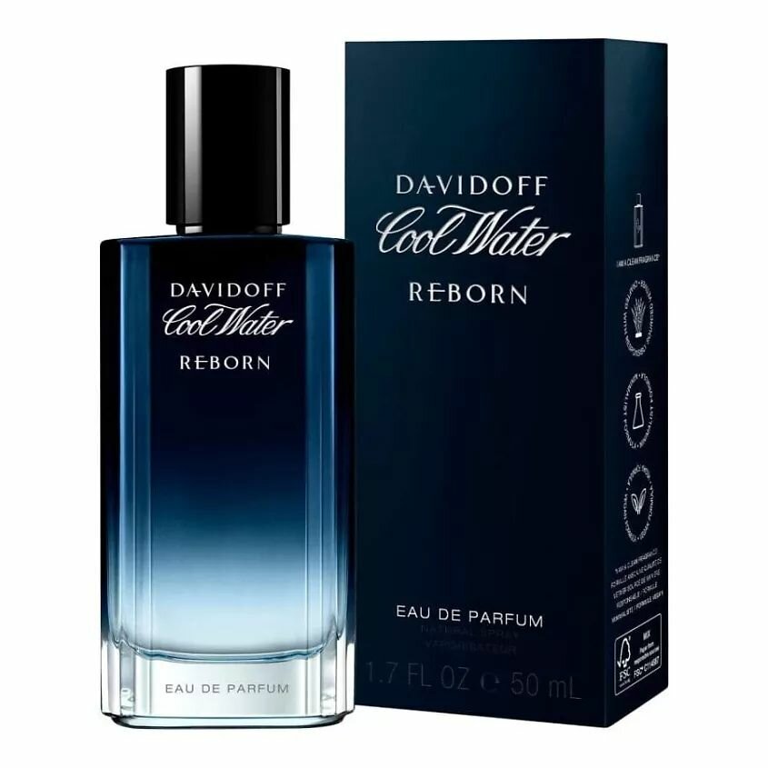 DAVIDOFF COOL WATER REBORN (M) Парфюмерная вода 50ML
