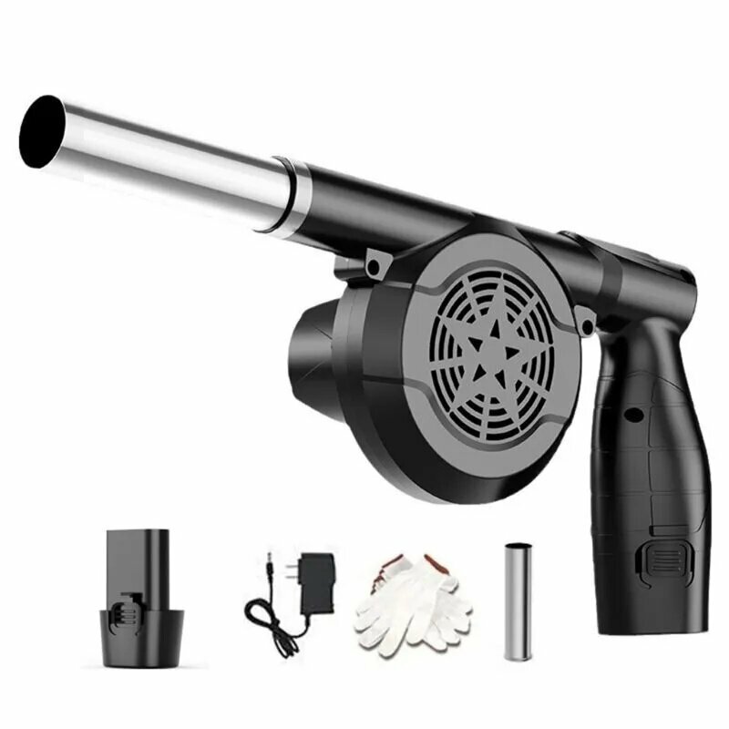 Вентилятор Американского стандарта Для Барбекю С Литиевой Батареей, Перезаряжаемый Феном-удлинителем