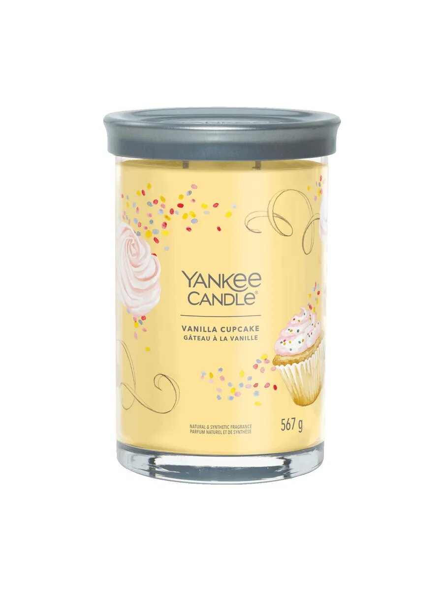 Yankee Candle / Свеча в стакане c 2 фитилями Ванильный кекс 567 гр / 60-90 ч