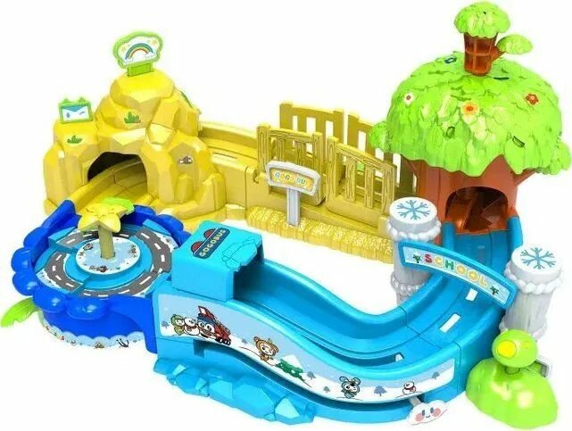 Игровой набор GoGo Bus Мини трек YS4012G