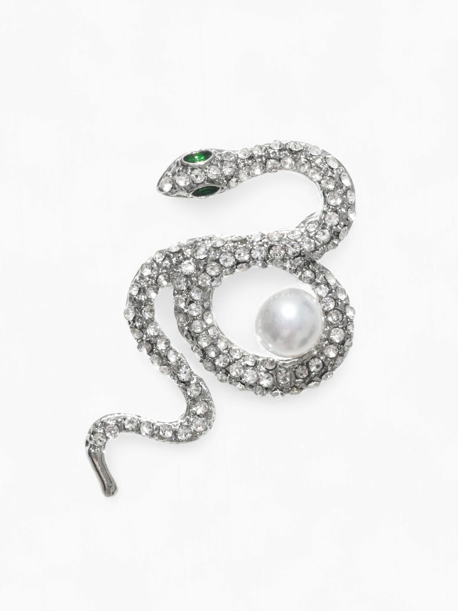 Брошь, стразы