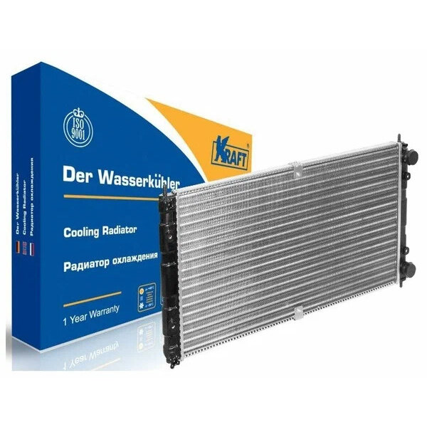 Радиатор охлаждения механический для ВАЗ 2123 Chevrolet Niva, Нива Тревел (KRAFT)