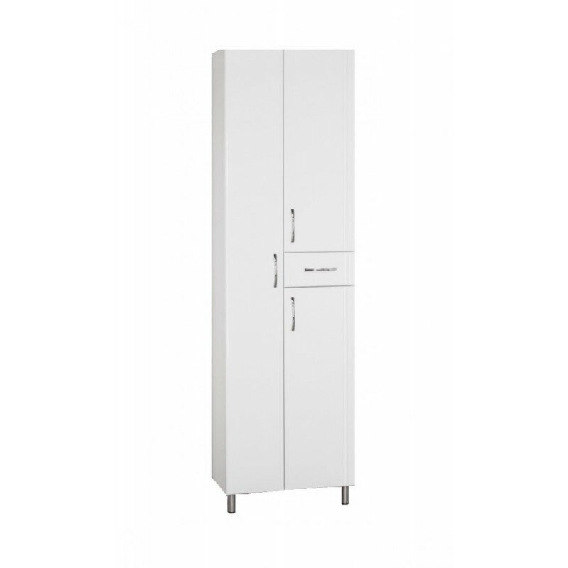 Шкаф-пенал Style Line "Эко Стандарт 54" белый глянец, доводчики, 54х30х191 см