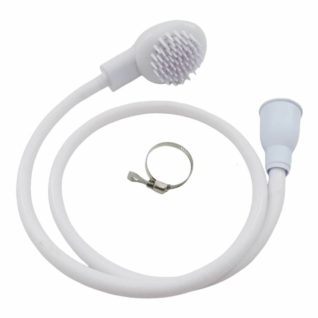 Ручная насадка для душа с шлангом 1.1 м и быстрым креплением для купания питомцев