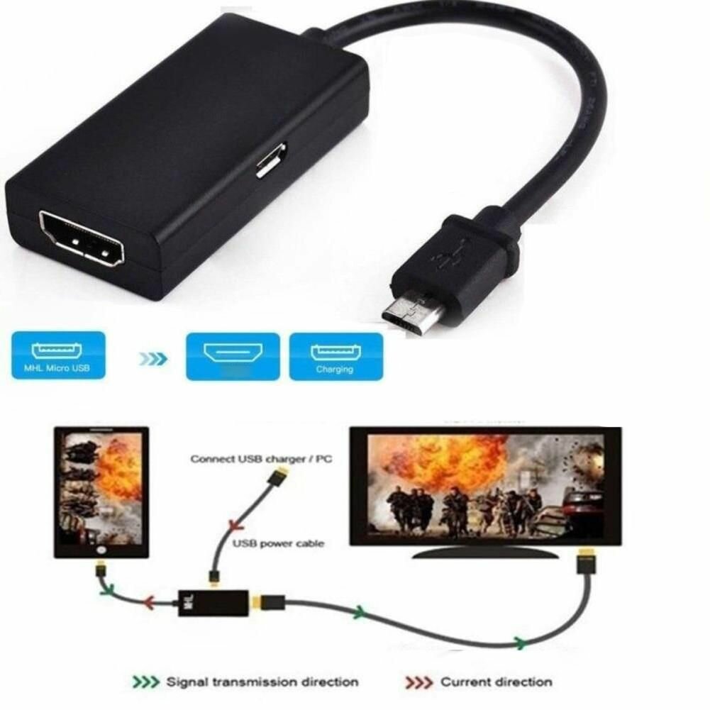 Видеоадаптер MHL совместимый с USB-HDMI — фото 1