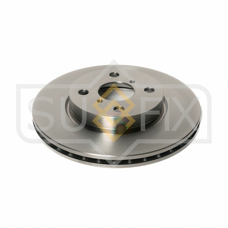 Диск тормозной передний, 258x22, для Форд Фокус 3, Симакс 2 арт FX1086