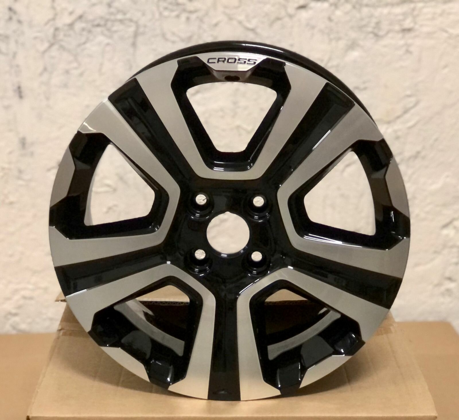 Диск литой, K&K, Лада Largus Cross арт. 8450090630 Акрил, алмаз черный, R16, 4х100, Оригинал (1 шт)