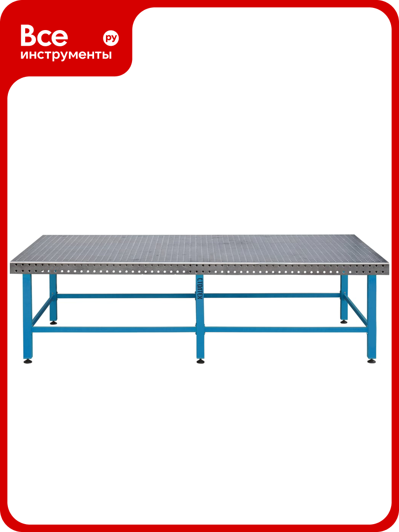Сварочный стол старк-профи столтек 2500х1250х100 (10мм) 09Г2С, Опоры сварочного стола