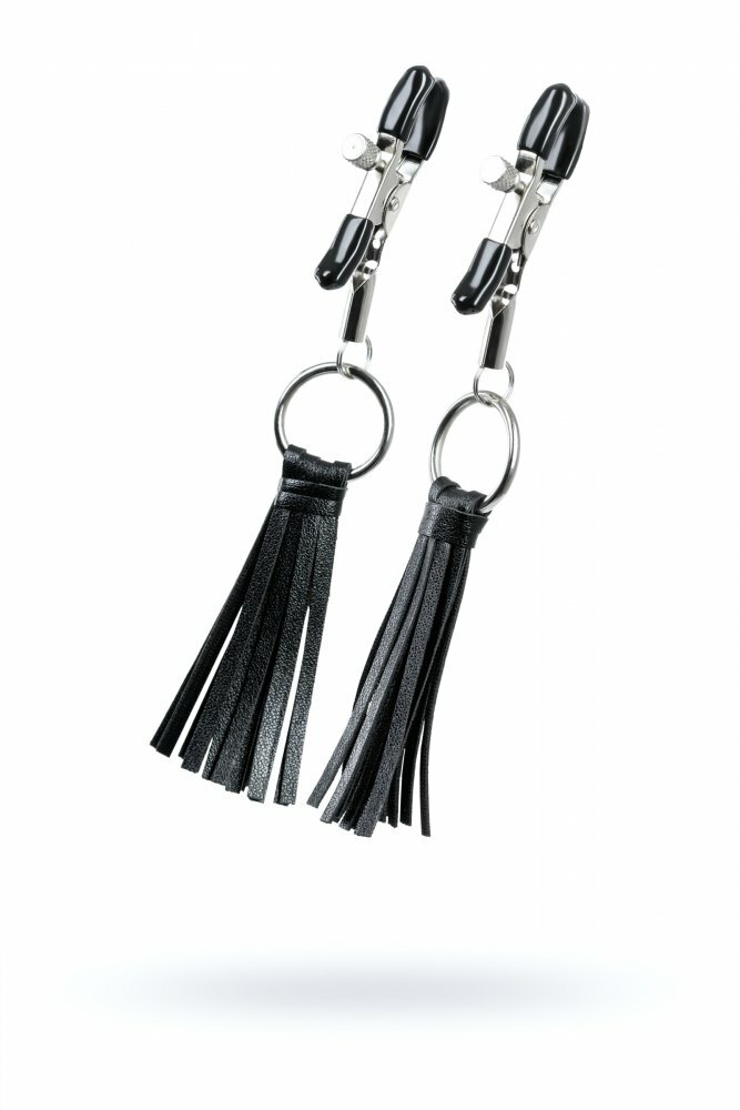 Зажимы для сосков TOYFA Theatre с кисточками