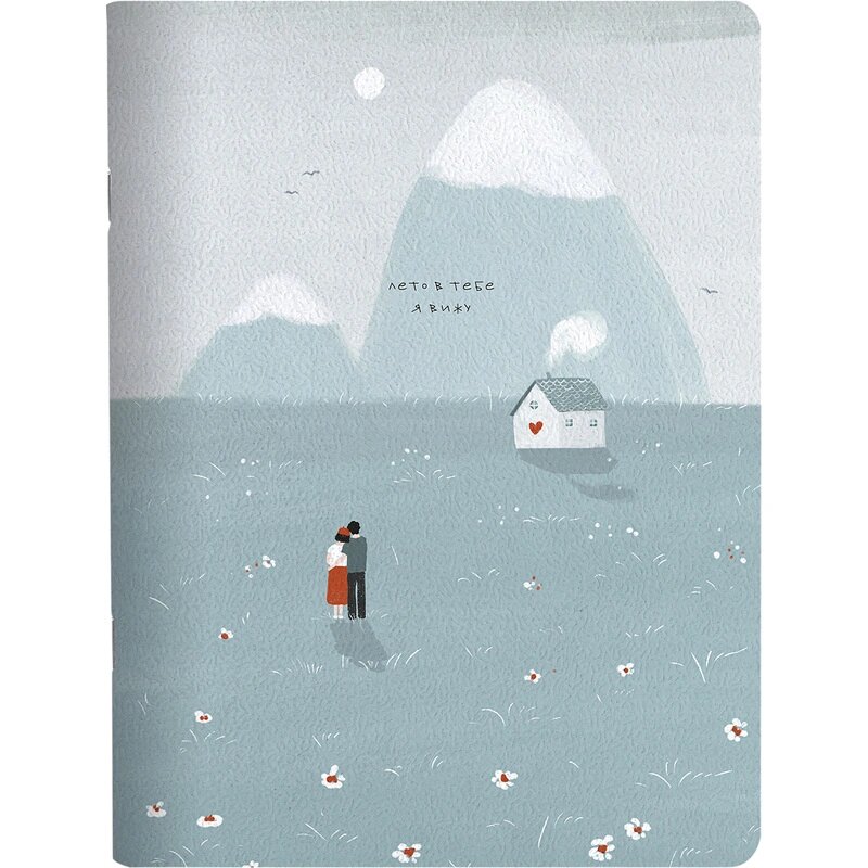 Тетрадь общая А5+ 48л. клетка, скрепка, Be Smart, Soul, N3630