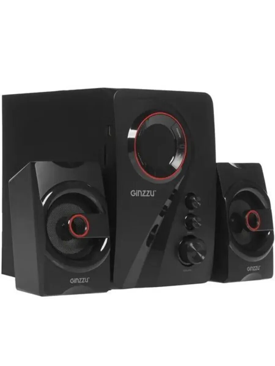 Колонки GM-406 черный - 2.1, 30 Вт